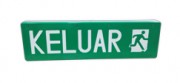 Product categories LED ‘Keluar’ Sign & ‘Exit’ Sign